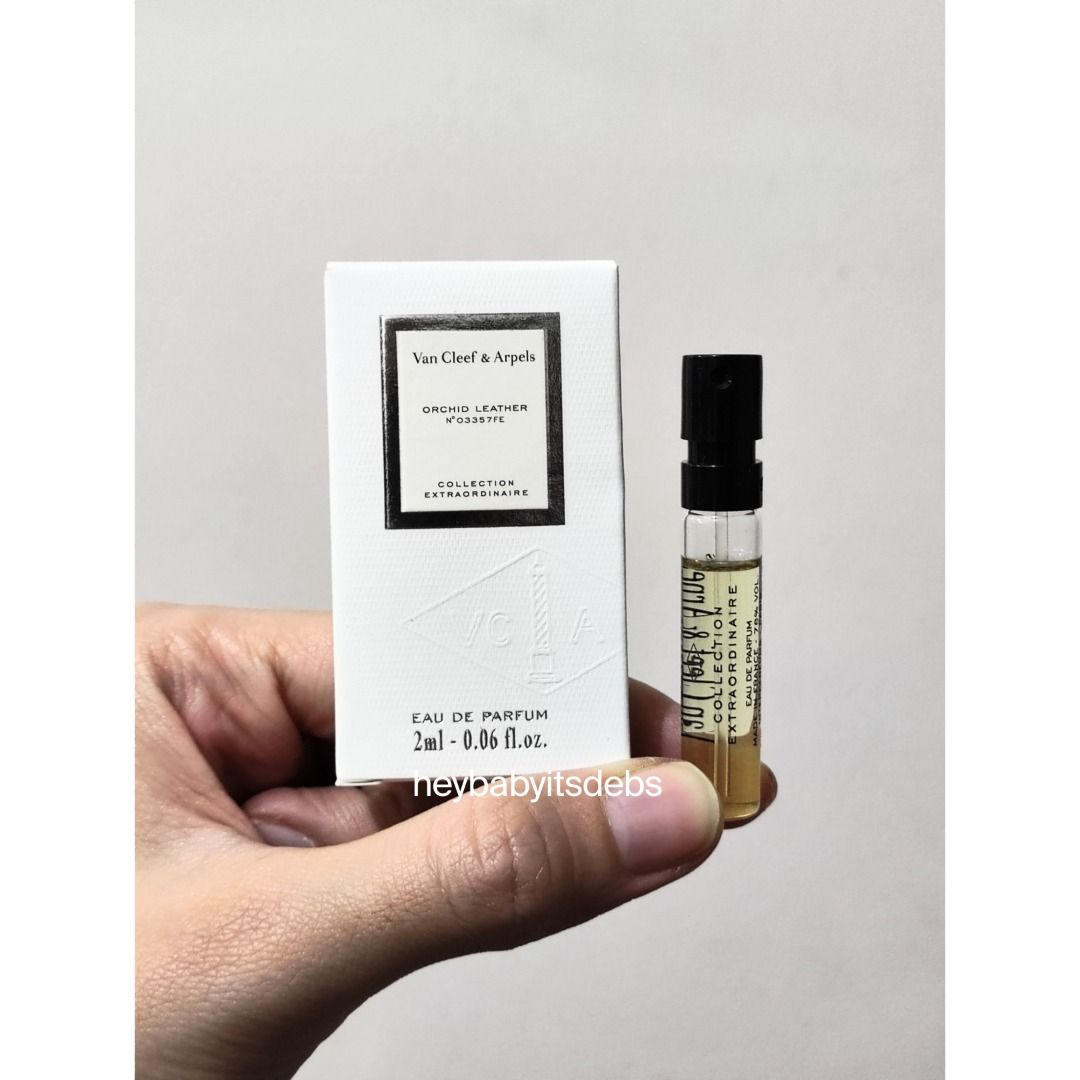 VCA Patchouli Blanc / Rose Rogue / Orchid Leather Sample Perfume - 1 ...