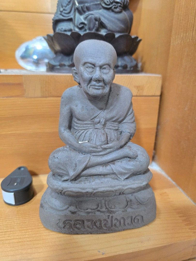 Vintage Thai Monk Statue, Hobbies & Toys, Religious Items on Carousell