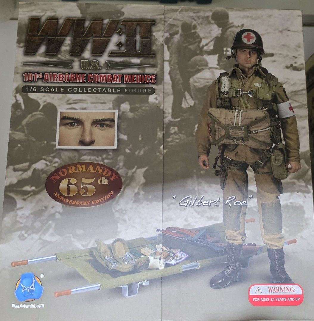 WWII 101st Airborne Combat Medics 1/6 Scale Figure, Hobbies & Toys ...