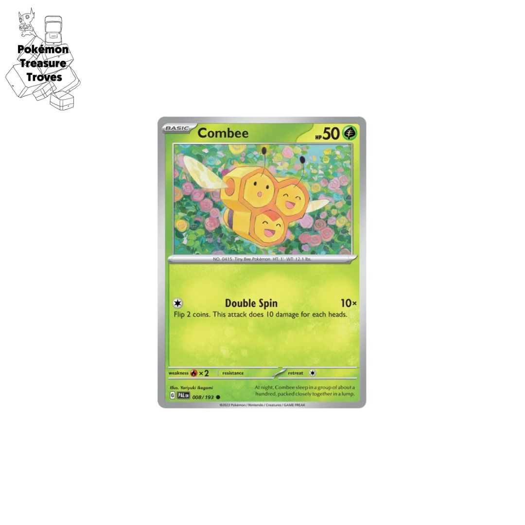 [$0.30] Pokemon Scarlet & Violet Paldea Evolved Combee Card, Hobbies ...