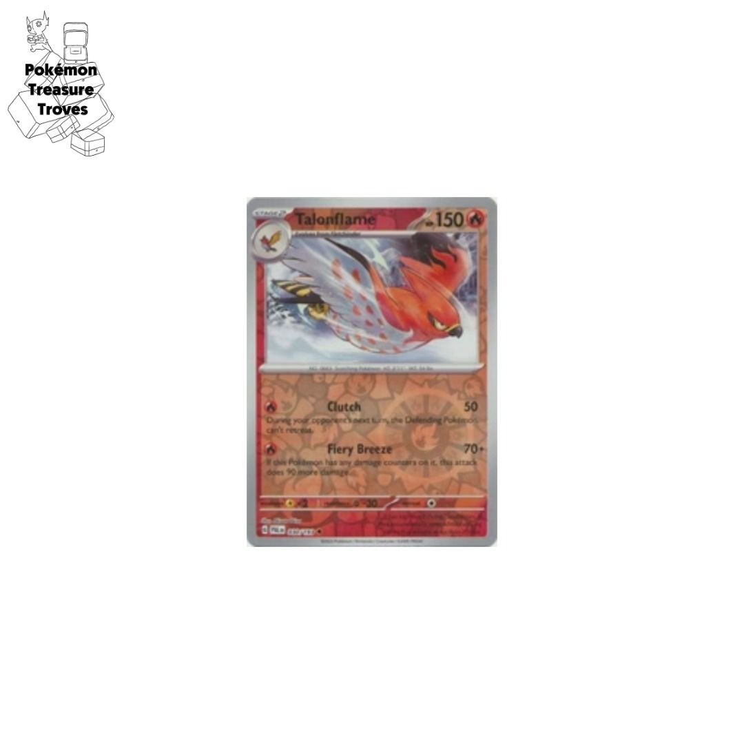 [$0.50] Pokemon Scarlet & Violet Paldea Evolved Talonflame Reverse Holo ...