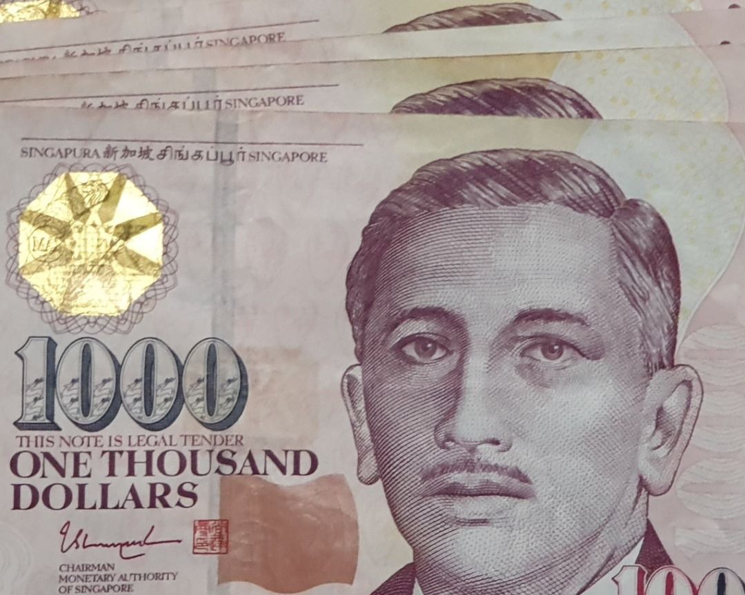 $1000 Singapore note money, Hobbies & Toys, Memorabilia & Collectibles ...