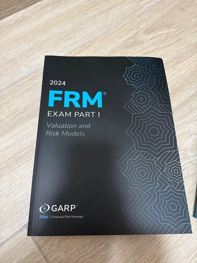 2024 FRM Exam Part I Study Materials GARP, 興趣及遊戲, 書本 & 文具, 教科書 - Carousell