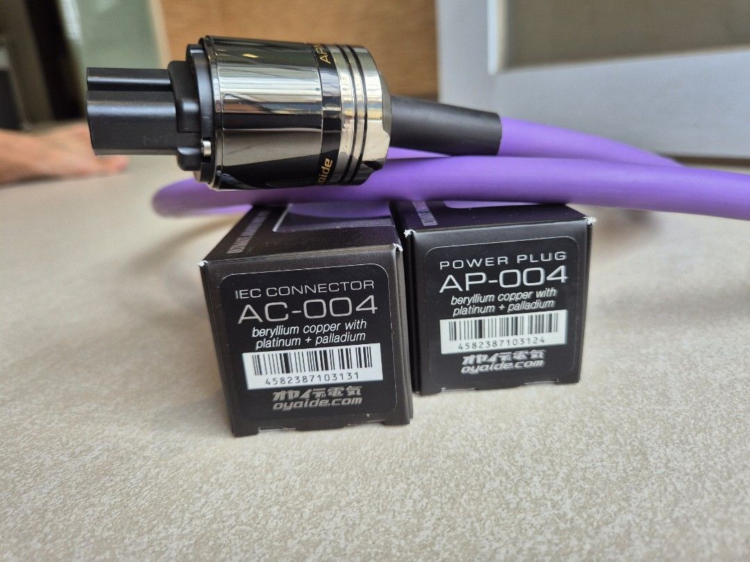 Acoustic Revive Power Sensual 18000 Triple-C power cord, Audio, Other Audio Equipment on Carousell