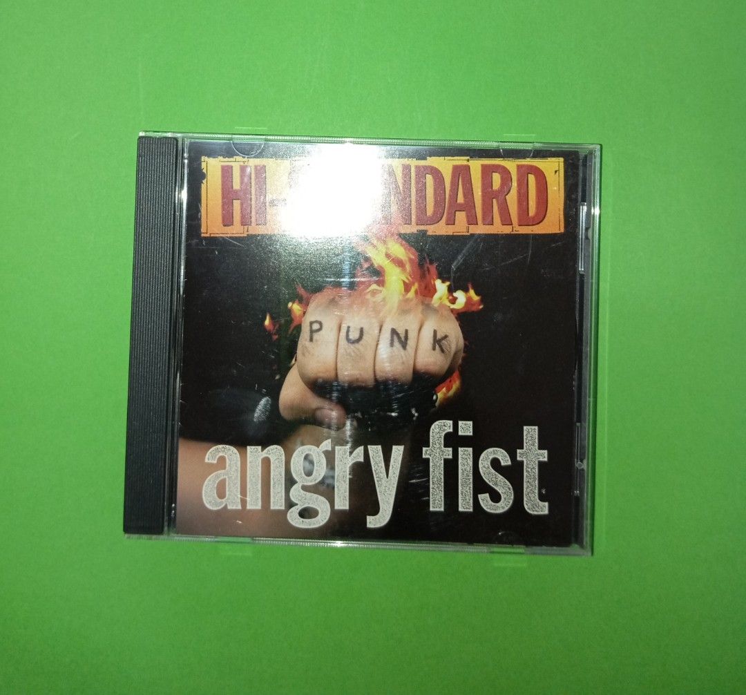 CD Hi-STANDARD : ANGRY FIST ALBUM (1997) PUNK ROCK J-PUNK JAPAN MELODIC ...