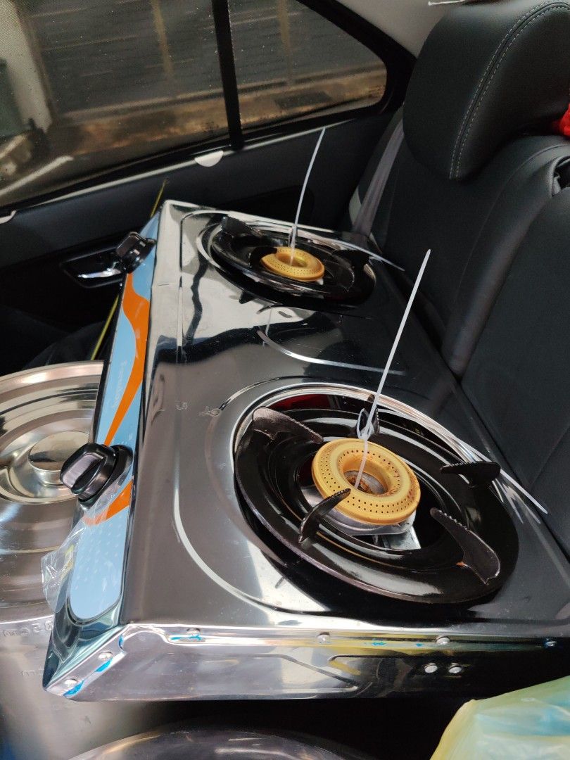 Commercial Rice Cooker (28L) and Double Burner Gas Stove, TV & Home ...