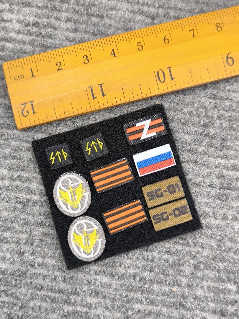 EASY&SIMPLE 26060RB Russian Spetsnaz Special Operations Forces (SSO) - Patches (1/6 scale Toys ...