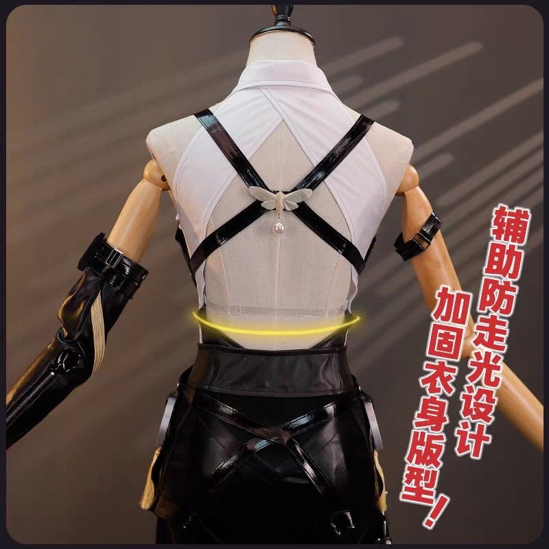 Evelyn Zenless Zone Zero Cosplay Costume Set, Hobbies & Toys ...