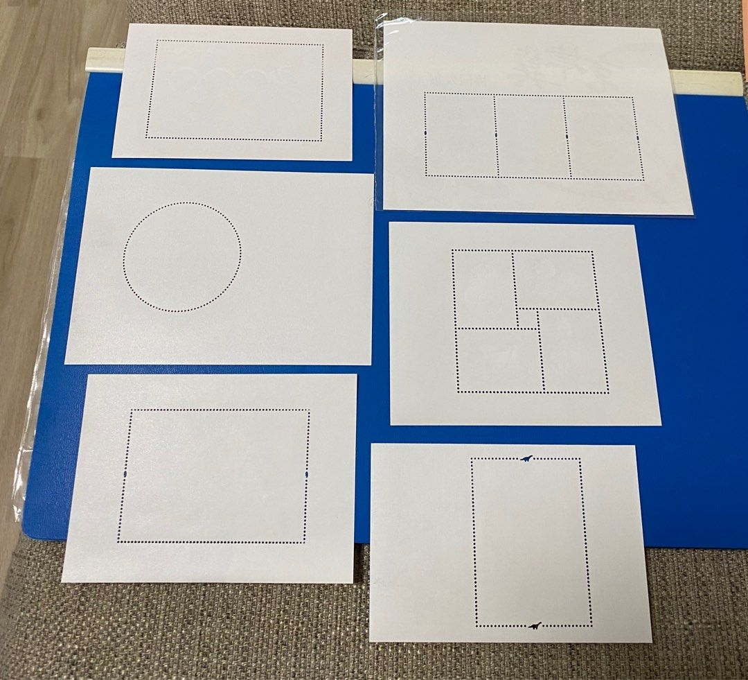 Final lelong sales(SG60 sales)- 6 pieces China miniature sheets as in ...