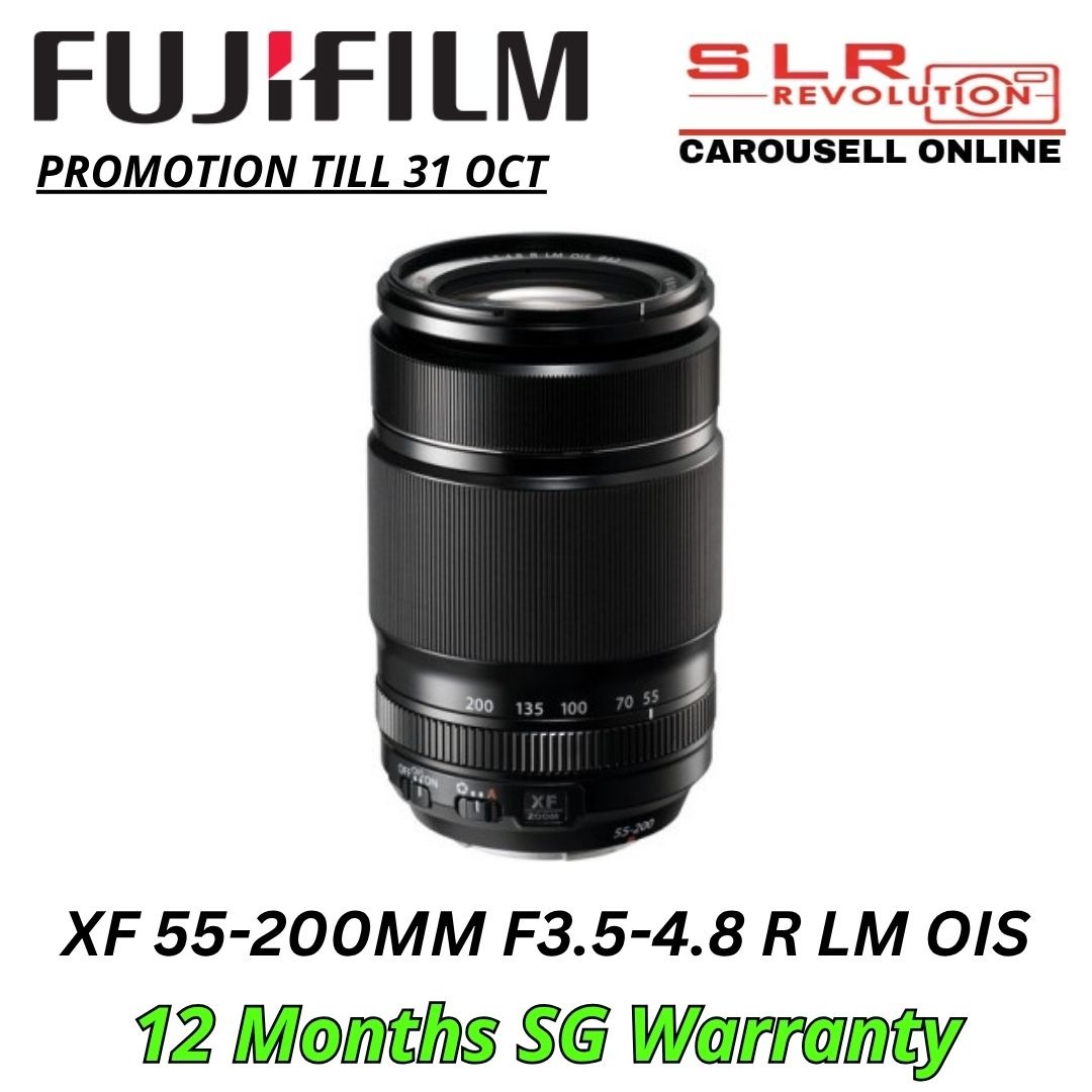 FUJIFILM XF 55-200MM F3.5-4.8 R LM OIS fuji xf 55-200mm lens ...