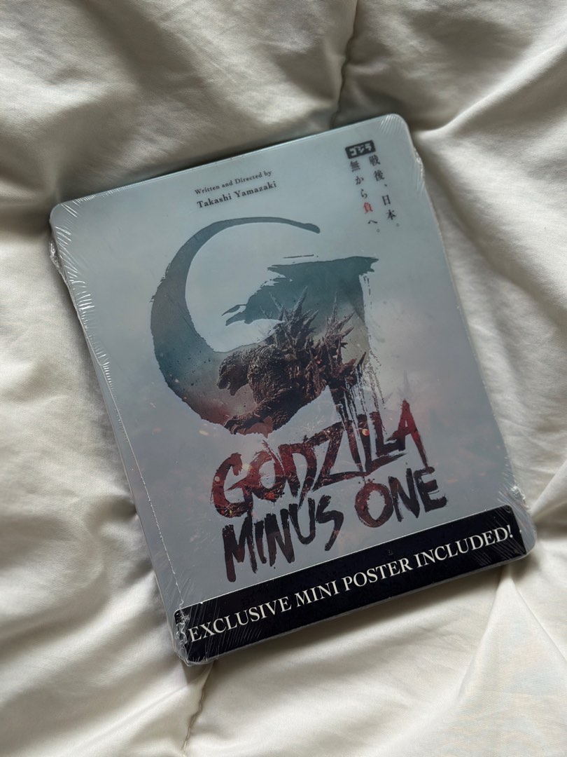Godzilla Minus One 4K Steelbook, Hobbies & Toys, Music & Media, CDs ...