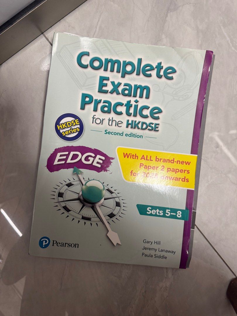 HKDSE EDGE全新‼️paper 1-4, 興趣及遊戲, 書本 & 文具, 教科書 - Carousell