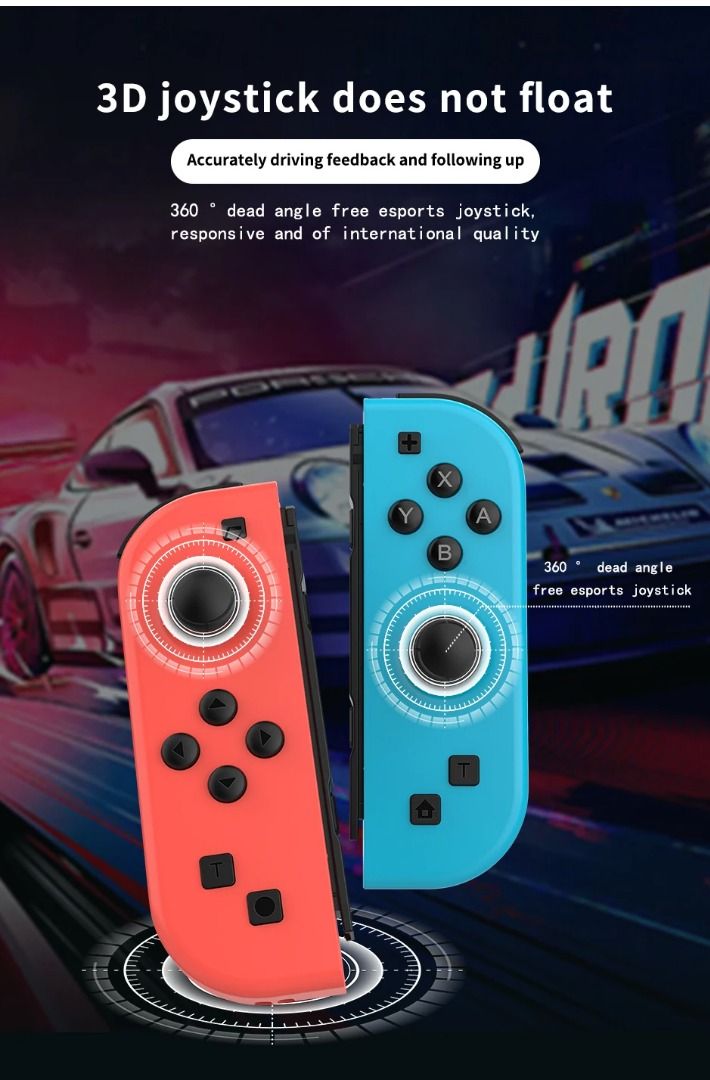 Joy Pad Joycons Controller For Nintendo Switch Joystick Gamepad ...