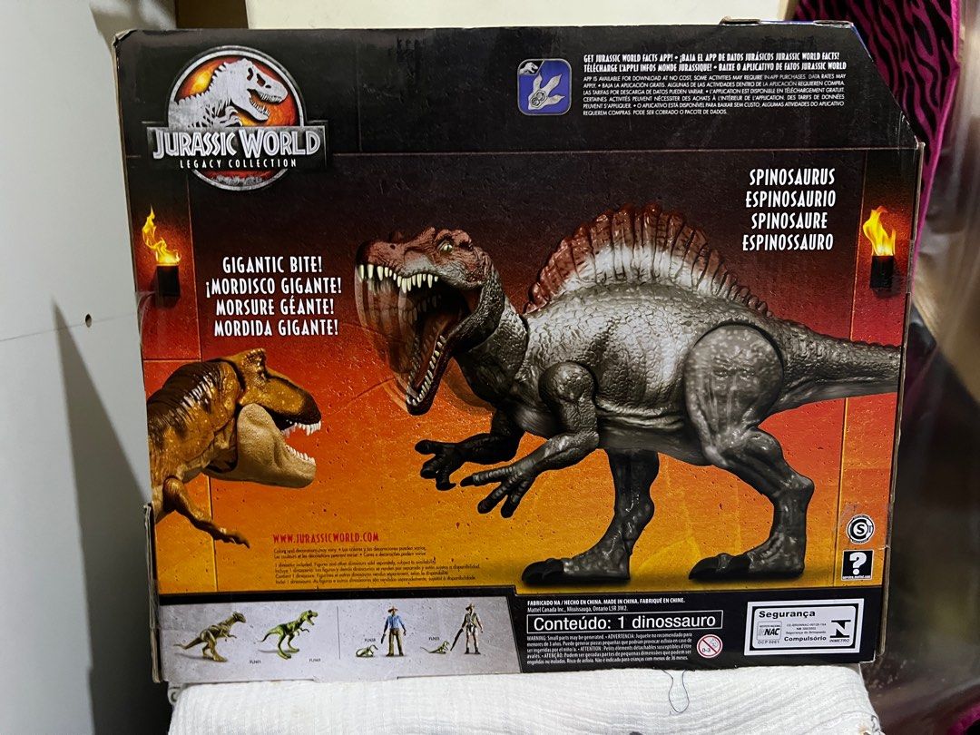 Jurassic World Legacy Collection Spinosaurus, Hobbies & Toys, Toys ...