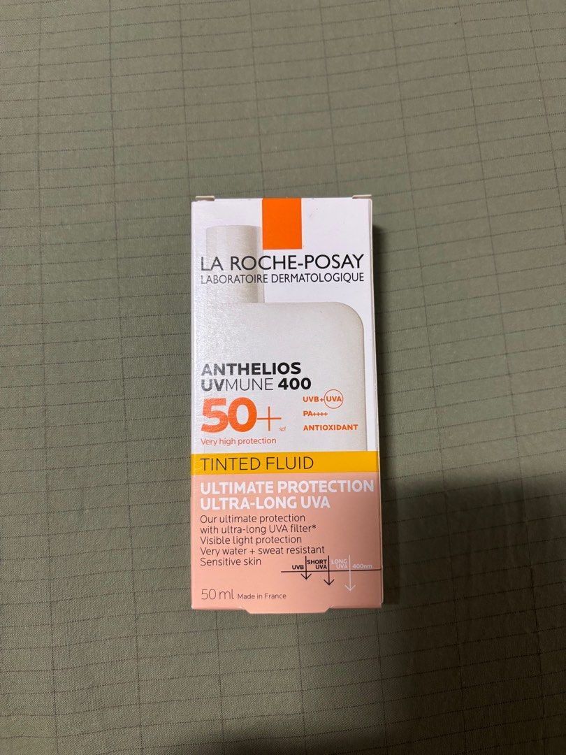 La Roche-Posay Anthelios UVMUNE 400 Tinted Fluid SPF50+, Beauty ...