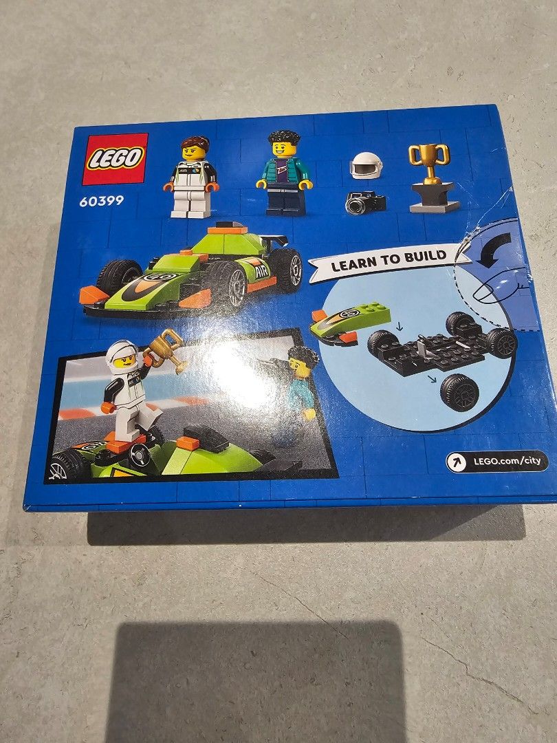 LEGO City 60399 Green Race Car, Hobbies & Toys, Toys & Games on Carousell