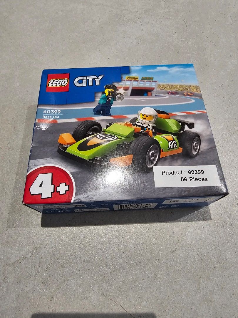 LEGO City 60399 Green Race Car, Hobbies & Toys, Toys & Games on Carousell