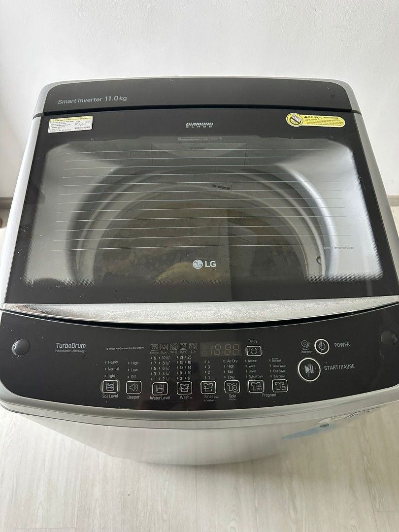 LG 11KG smart inverter Washing Machine, TV & Home Appliances, Washing ...