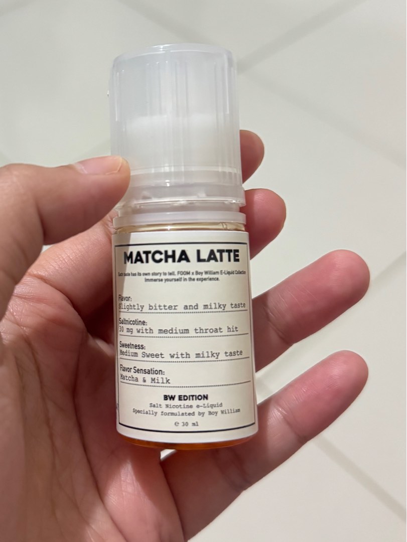 Liquid Foom x BW Matcha Latte, Barang Yang Dicari di Carousell