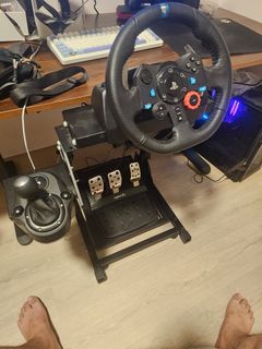 Logitech G27 Racing Wheel, Video Gaming, Gaming Accessories ...