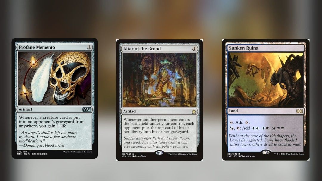 Magic: The Gathering | MTG Profane Memento / Altar of the Brood ...