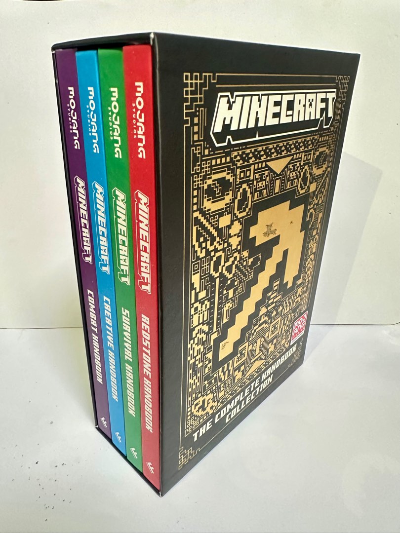 Minecraft The Complete Handbook Collection 完整手冊合集, 興趣及遊戲, 書本 & 文具, 兒童書籍 ...