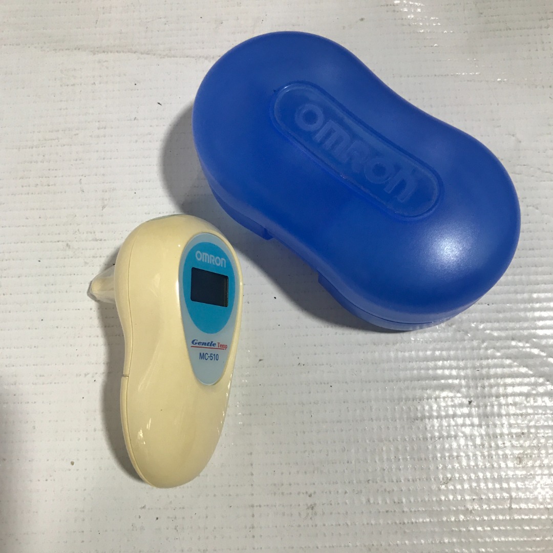 Omron Ear Thermometer #4190, Furniture & Home Living, Home Improvement ...