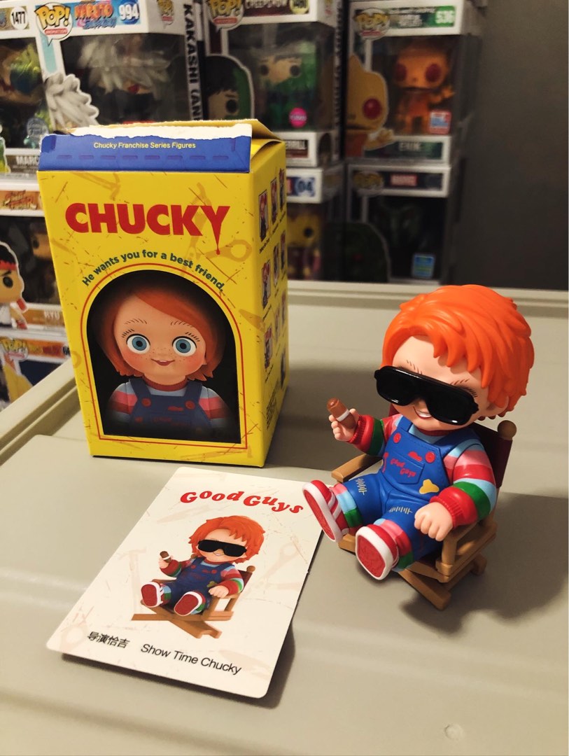 Pop Mart x Chucky Franchise Series Figures Blind Box Show Time Chucky ...