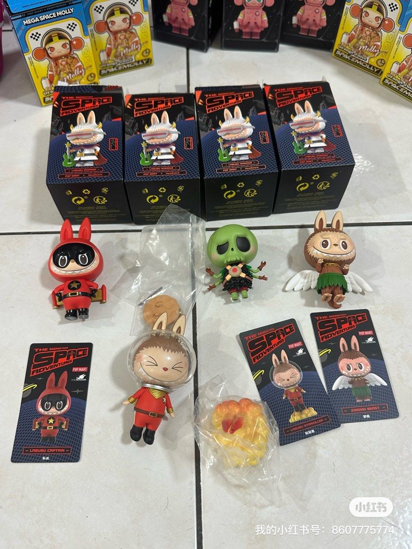 Popmart labubu space adventure, Hobbies & Toys, Toys & Games on Carousell