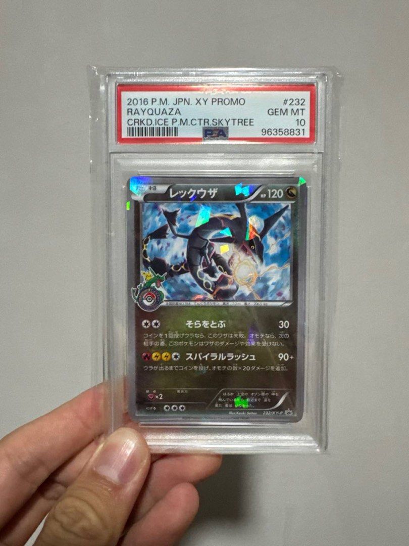 PSA 10 Rayquaza XY Promo #232 Japanese, Hobbies & Toys, Toys & Games on ...