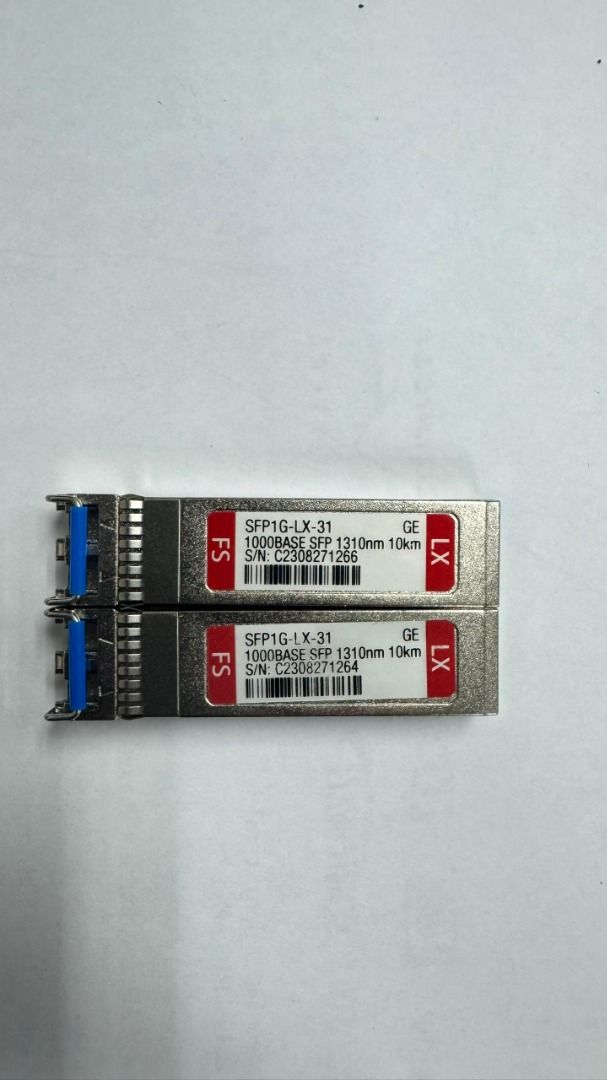 [Refurbished] FS SFP1G-LX-31 Transceiver Module, Computers & Tech ...