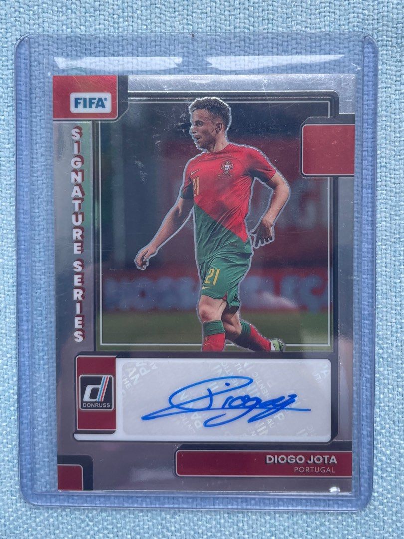 RIP Diogo Jota Portugal Liverpool Panini Donruss 2023-24 Football Card ...