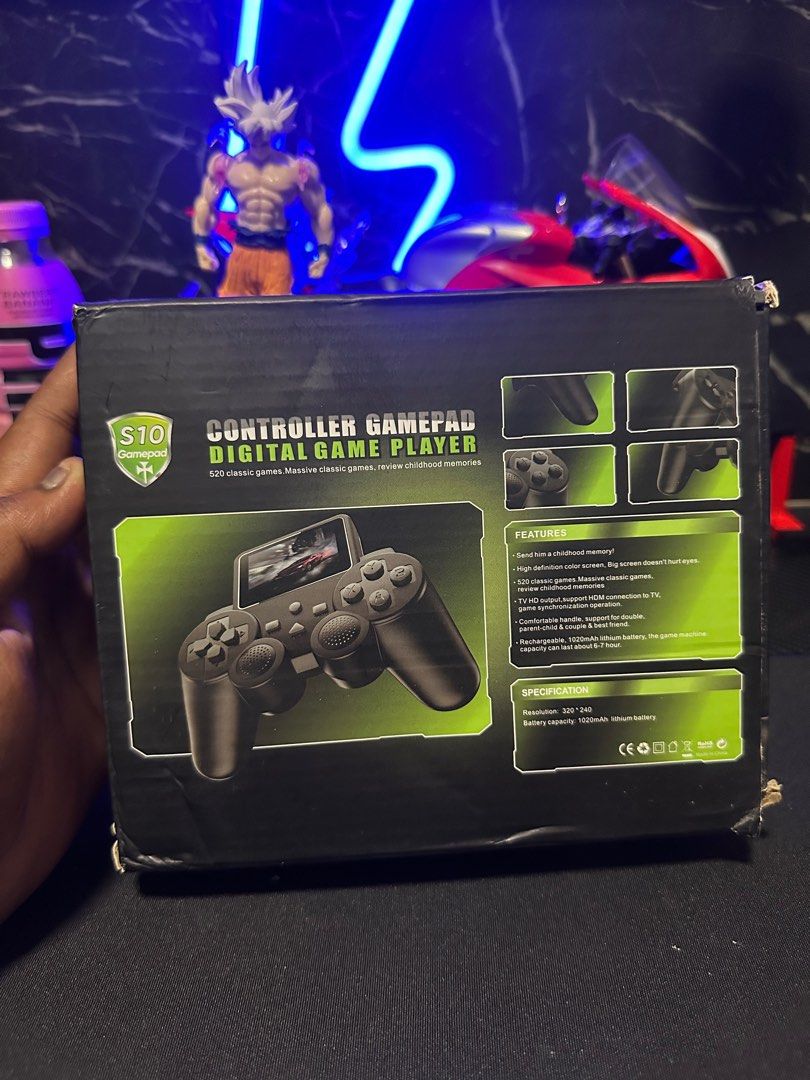 S10 Controller Gamepad Digital Game Player, Video Gaming, Video Game ...