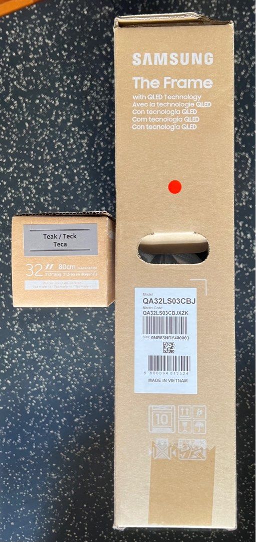 Samsung The Frame 32" QLED TV, 家庭電器, 電視 & 其他娛樂, 電視 - Carousell