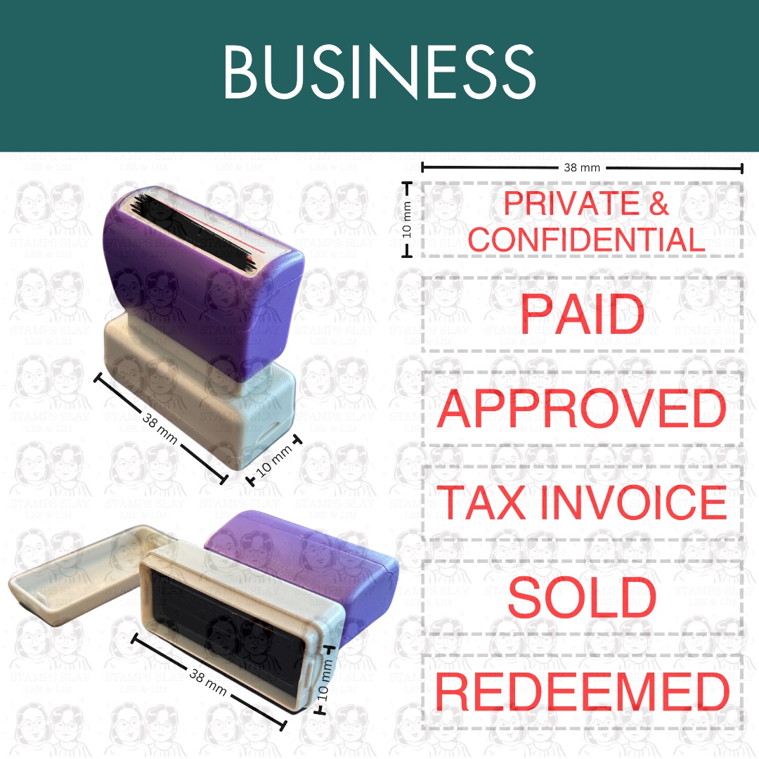 [SG SELLER] Office Stamps for Businesses / Companies / Bosses ...