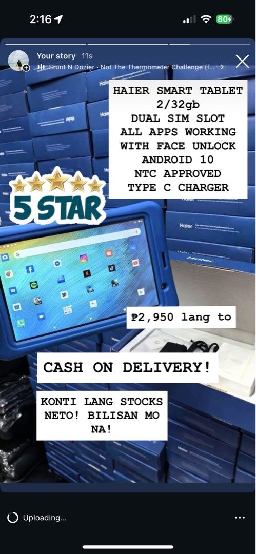 TABLET WITH RUGGED CASE AND BOX, Mobile Phones & Gadgets, Tablets ...