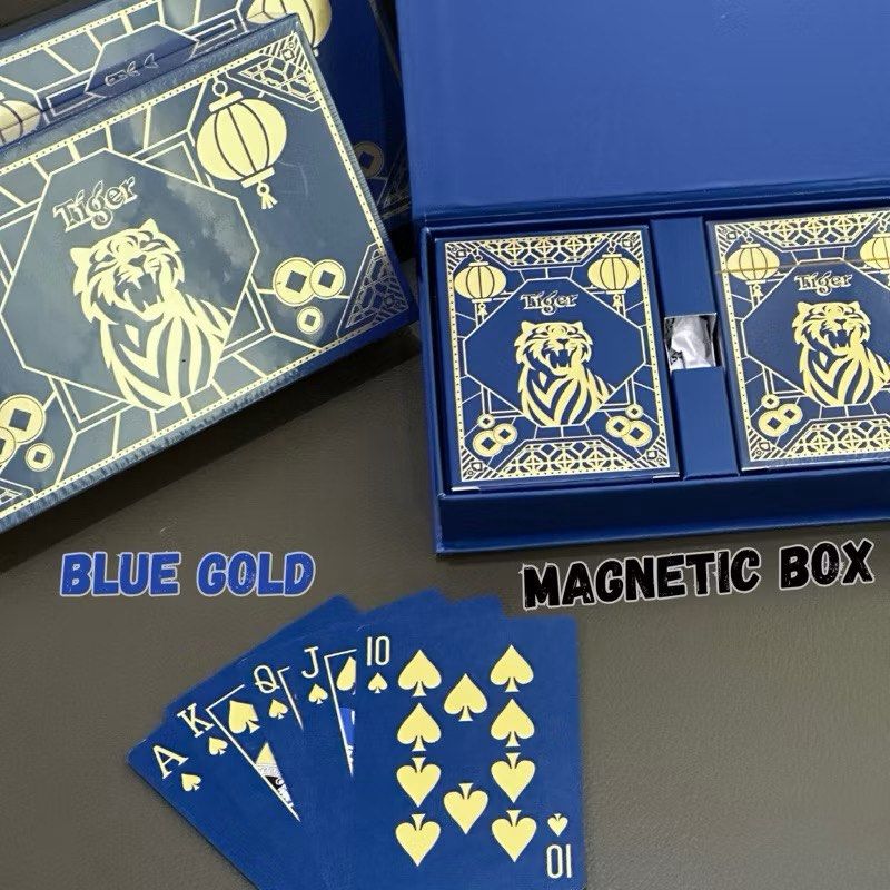 Tiger Playing Card Set Limited Edition | 2 Decks in 1 Box, Hobbies ...