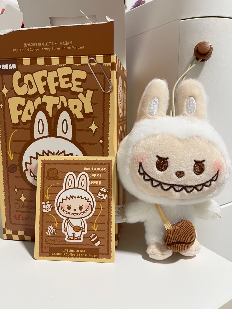 WTS POP MART LABUBU COFFEE FACTORY PLUSH, Hobbies & Toys, Toys & Games ...