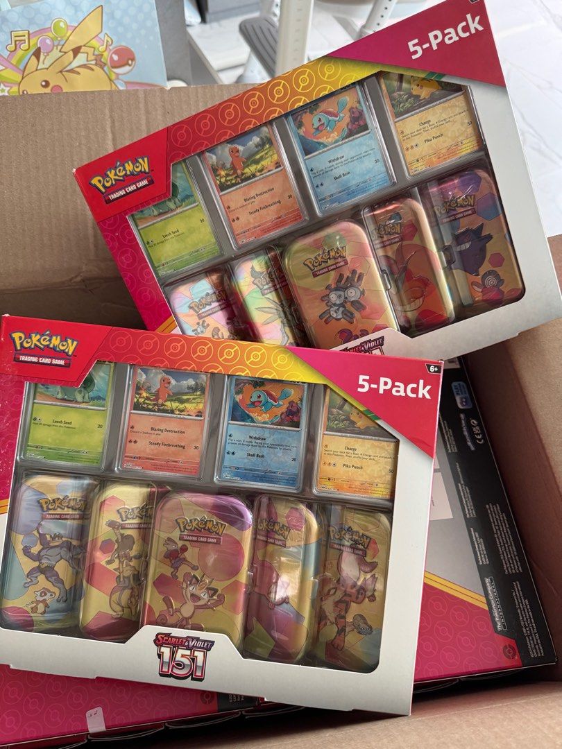 151 Costco 5 pack tins, Hobbies & Toys, Toys & Games on Carousell