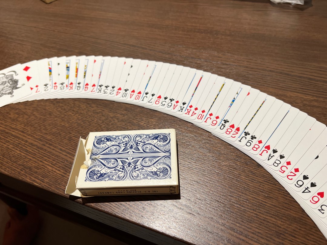 1 Red 1 Blue - David Blaine Split Spades Playing Card Cards Decks - 1st ...