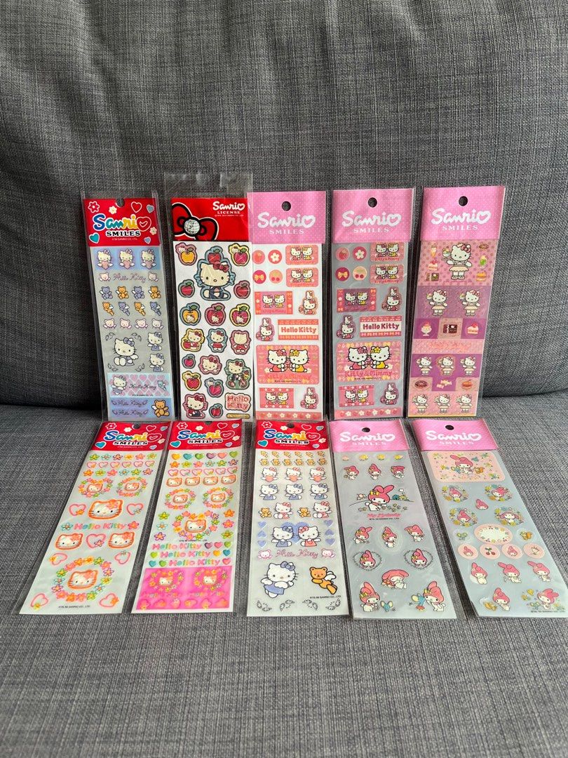 1pc Hello Kitty Sticker Sheet | Sanrio, Hobbies & Toys, Stationery ...