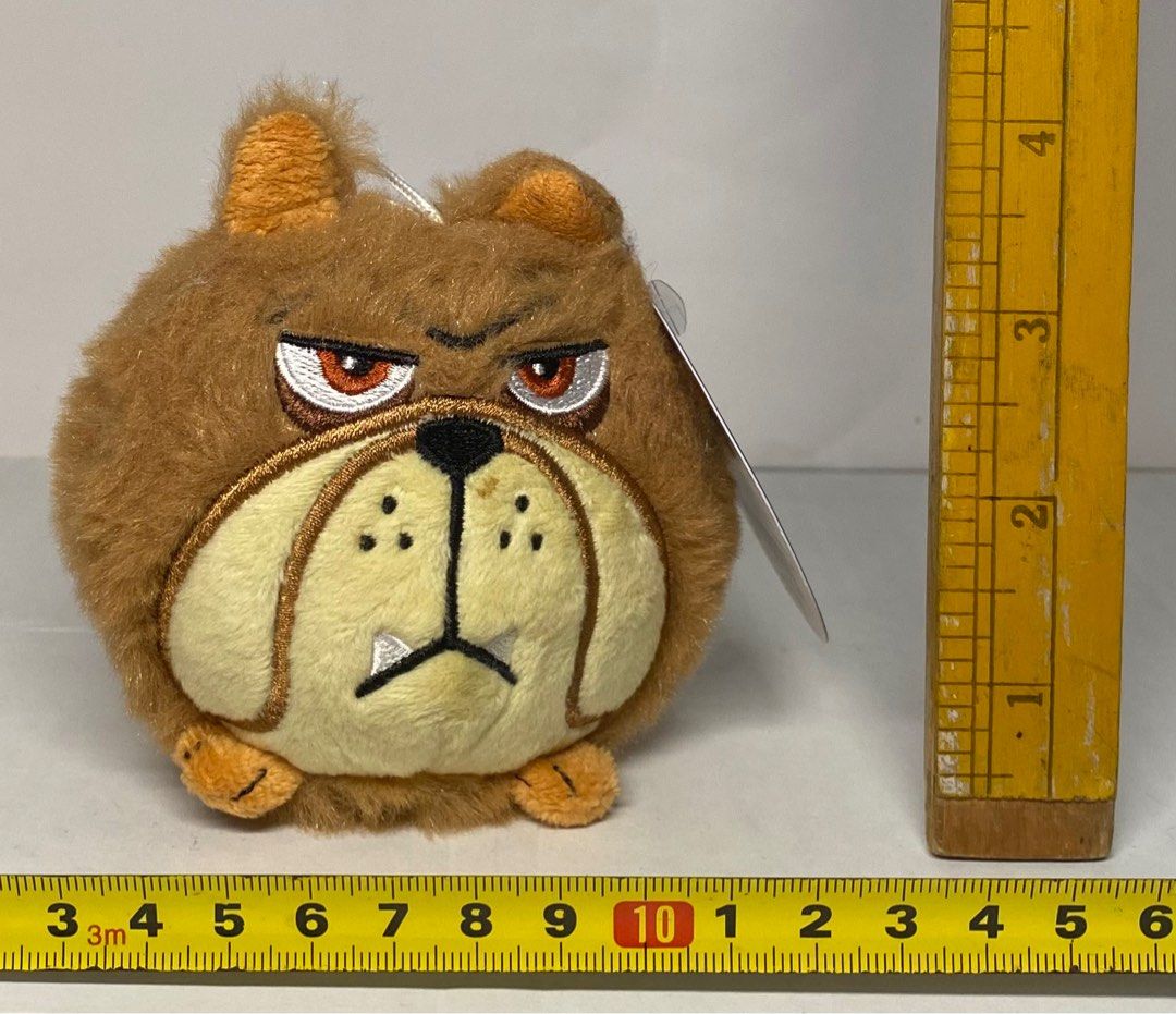 4” Hangry Petz Plush with Clip - Charlie Bulldog ⭐️ Bella black cat ⭐️ ...