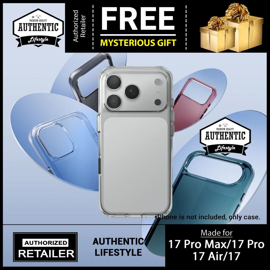 [ 17 Pro Max / 17 Pro / 17 / Air ] Rhinoshield Clear Magnetic Case with ...