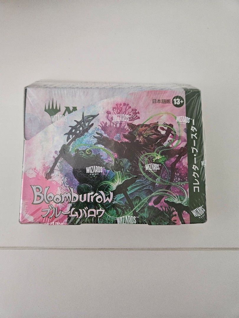 🌸 Magic: The Gathering – Bloomburrow Japanese Collector Booster Box (Sealed), Hobbies & Toys ...