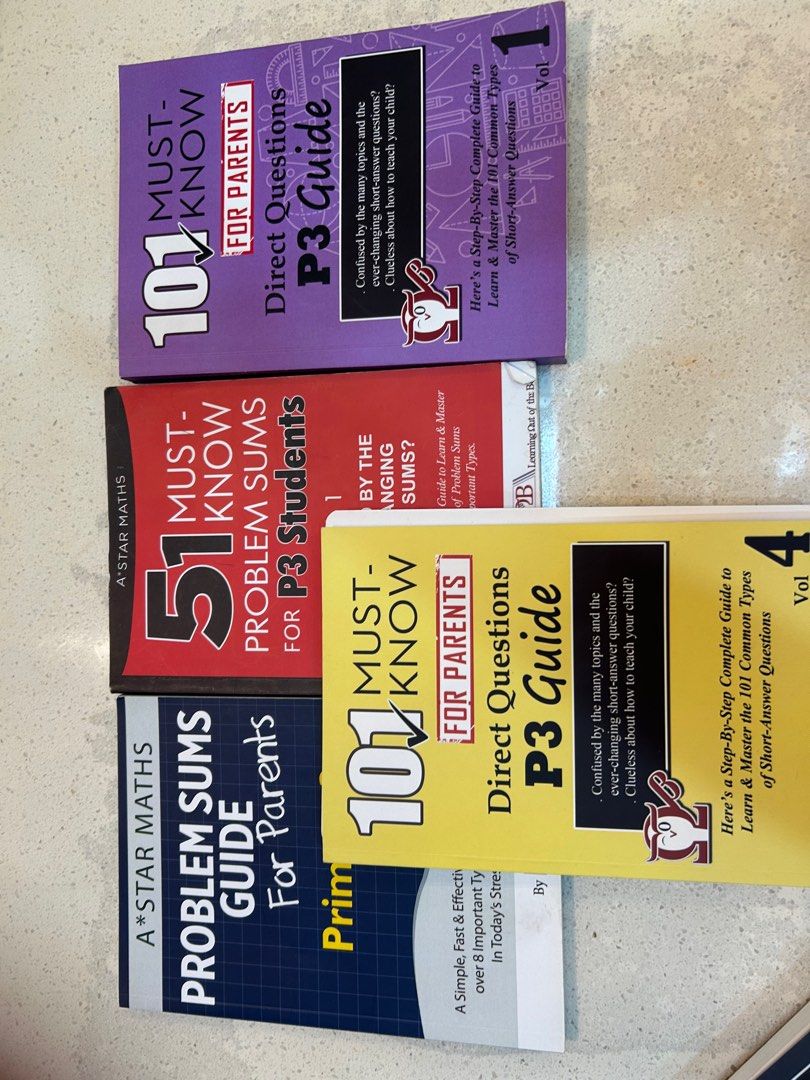 A* Star Maths Problem Sums & Direct Questions Guide Books, Hobbies ...