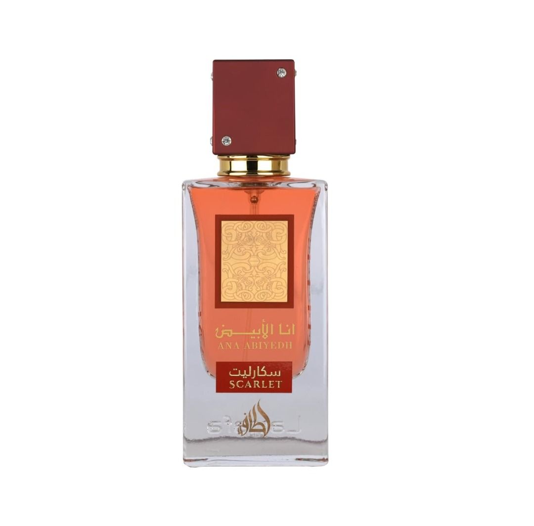 Ana Abiyedh Scarlet 60ml EDP by Lattafa [Sweet Rosy Cherry Feminine Fragrance], Beauty ...