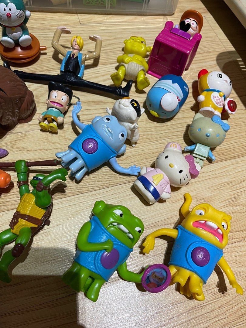 Assorted Cartoon Character Toy Figures, Hobbies & Toys, Toys & Games on ...