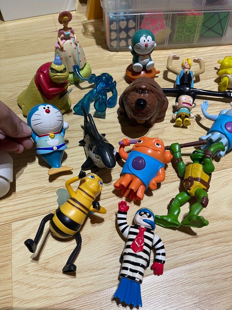 Assorted Cartoon Character Toy Figures, Hobbies & Toys, Toys & Games on ...