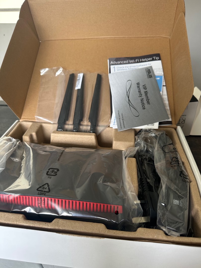 ASUS AX5700 RT-AX86U Gaming Router, Computers & Tech, Parts ...