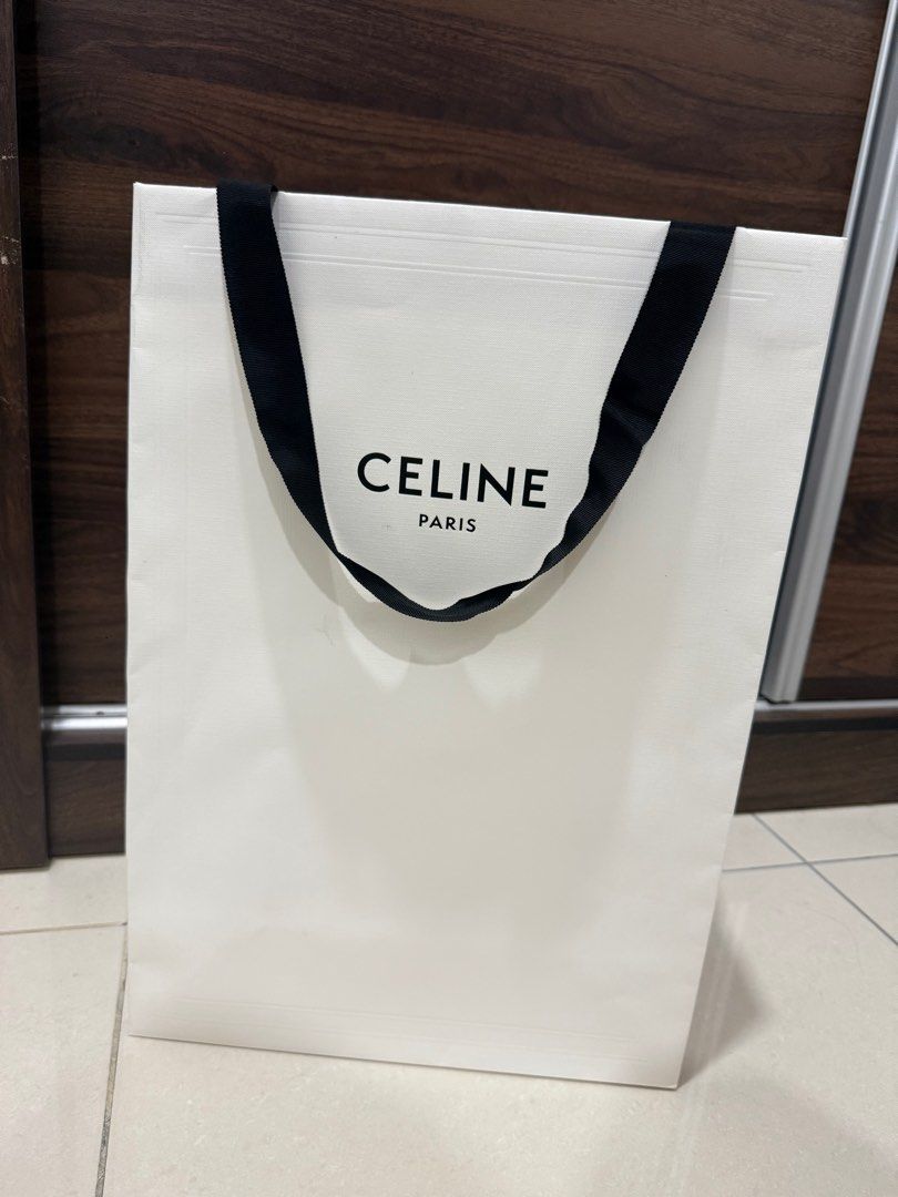 Authentic Celine Large PaperBag, Luxury, Bags & Wallets on Carousell